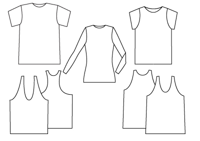 Sewing Patterns for T-Shirts and Vests, How to Make Your Own T-Shirts ...